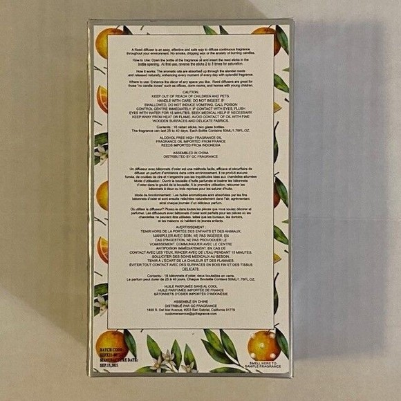 Accents | Gc High Fragrance Mediterranean Blood Orange Set Of 2 ...